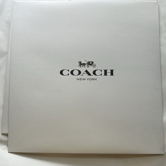 Other | 2 Sets Of Coach Big Gift Boxes And Gift Bags | Poshmark